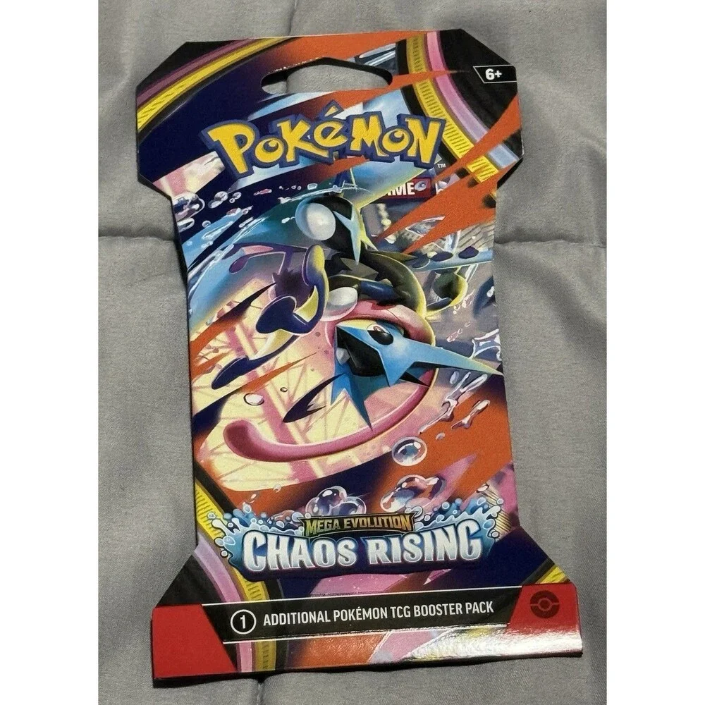 Tcg | Toys | X Set Of Pokemon Chaos Rising Sealed Sleeved Booster Packs ...